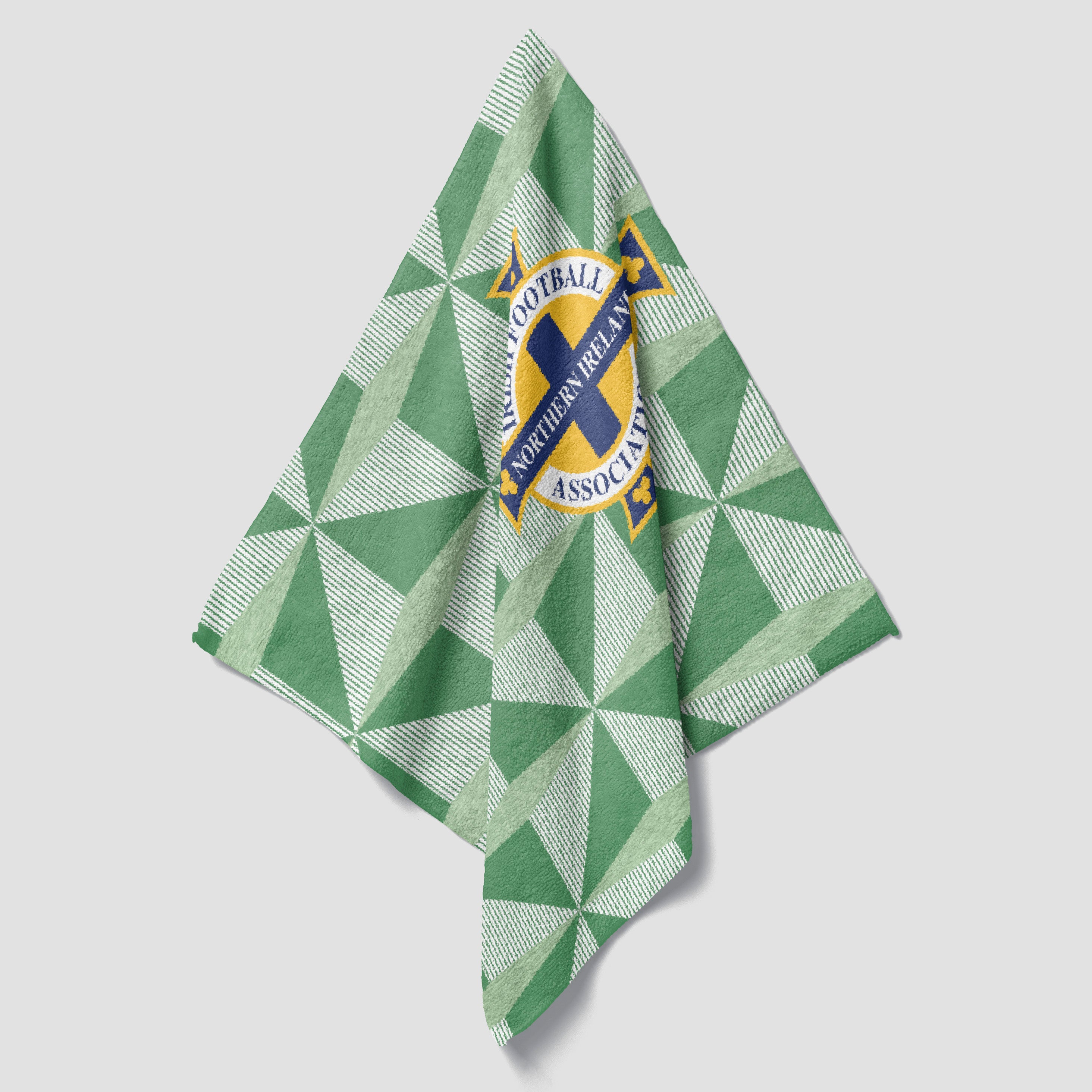 Northern Ireland FA 1990 Home Retro Gym Towel – Team Kits